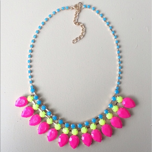 Jewelry | Pink Neon Necklace | Poshmark